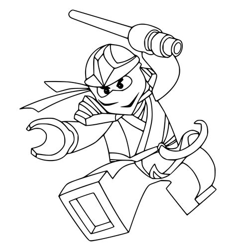 Lego Ninjago Ninja Napad Bojanje Coloringlib