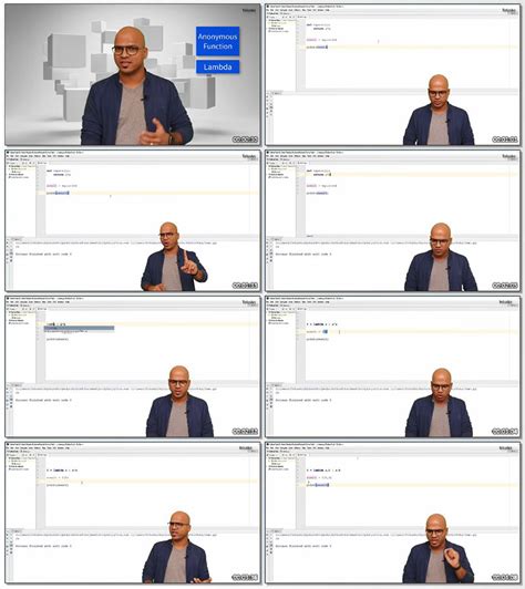 دانلود آموزش پایتون توابع ناشناس فیلم آموزشی
