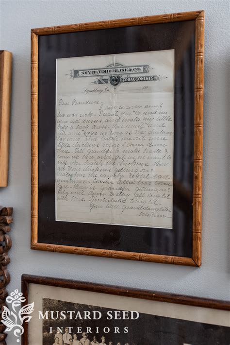 Diy Art Framing Old Pieces Of Paper Miss Mustard Seed