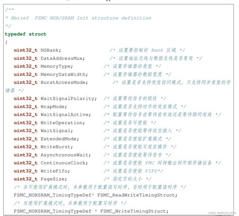 stm32 fsmc学习记录 sram 使能fsmc时钟 csdn博客