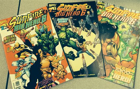 Big Hero 6 Comic Characters