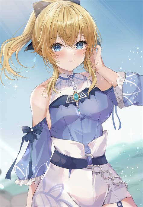 Jean Gunnhildr Genshin Impact Image By Mar R O Zerochan Anime Image Board