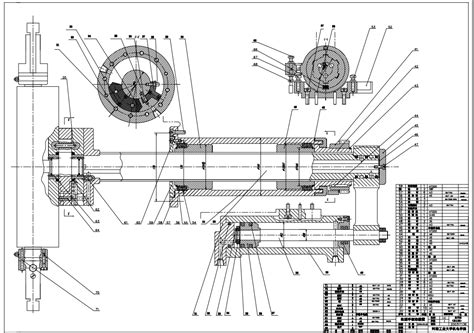 卧式加工中心自动换刀机械手设计CAD 说明书 AUTOCAD 2007 模型图纸下载 屿双网