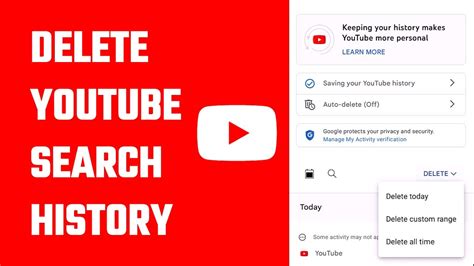 How I DELETE YouTube SEARCH HISTORY For Privacy YouTube