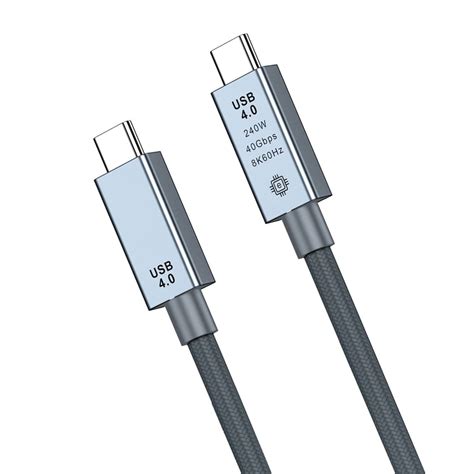 WINDLAND USB C To USB C Cable 40Gbps USB 4 Cable For ThunderRate 4 Supports 8K 60Hz Walmart Com