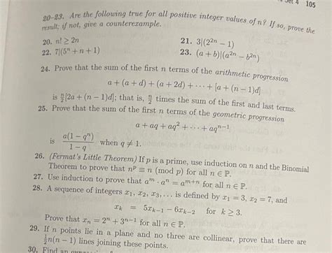 solved 20 23 are the following true for all positive