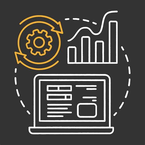 Alpha Testing Chalk Concept Icon Software Development Stage Idea Thin Line Illustration