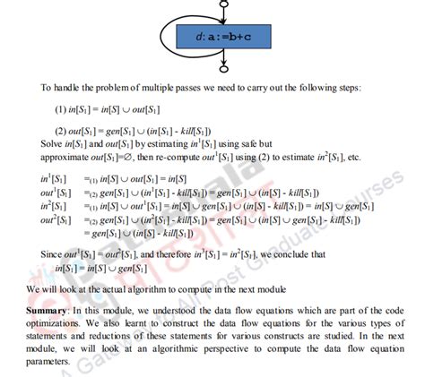 global data flow analysis compiler design