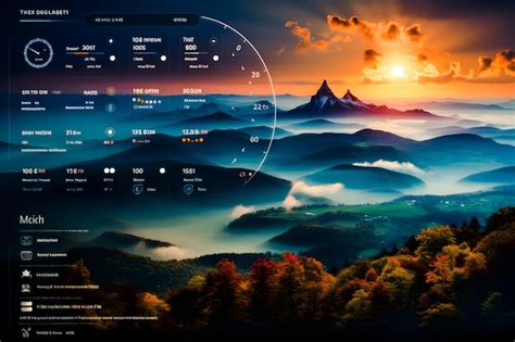 Premium Vector Weather Forecast App Ux Ui Design
