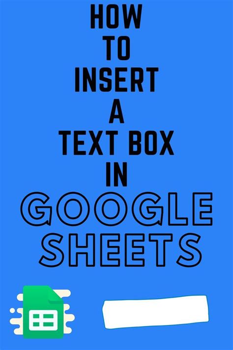 How To Insert A Text Box In Google Sheets In 2024 Google Sheets Classroom Technology Text