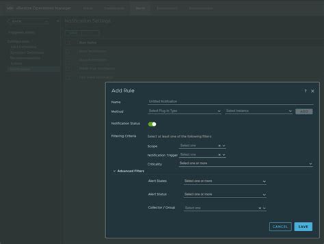 Vrops Alert Notifications