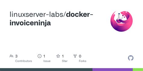 Github Linuxserver Labs Docker Invoiceninja