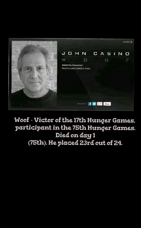 Woof Hunger Games