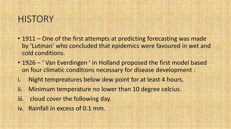 Disease Forecasting Pptx