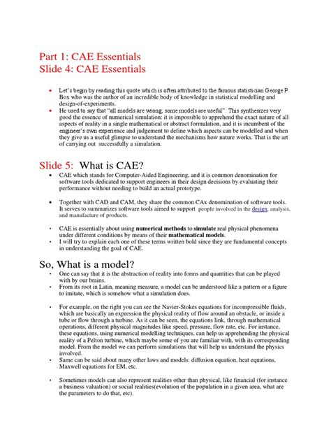 Cae Practically Notes Pdf Finite Element Method Partial