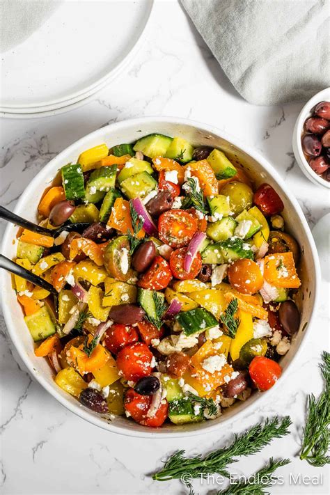 The Best Greek Salad Recipe Ever 60 Photos