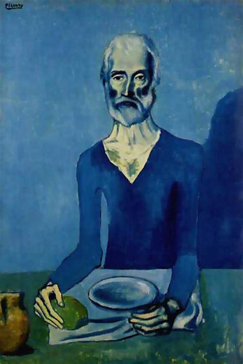 Pablo Picasso Blue Period Blesok
