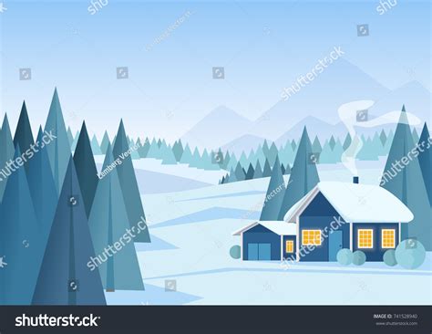 Pine Trees Low Poly Background Over Royalty Free Licensable Stock