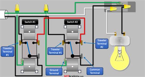 3 Way Switch Wiring Explained Mep Academy