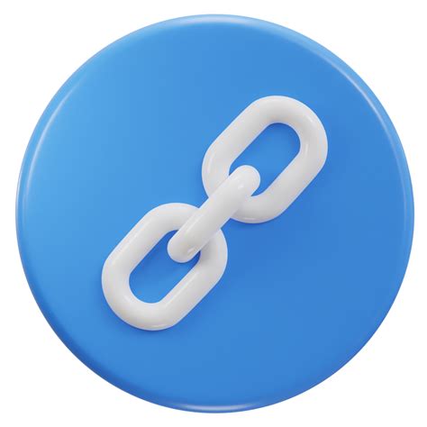 Link Chain Icon 3d Render 30772974 Png