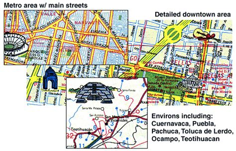 Mapa Turistico De La Ciudad De Mexico