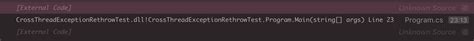 Exceptiondispatchinfothrow Restores The Wrong Debugger Call Stack