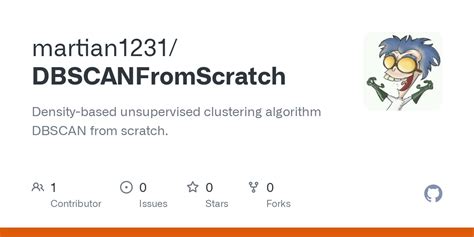 Github Martian1231dbscanfromscratch Density Based Unsupervised Clustering Algorithm Dbscan
