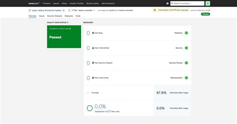 Unable To Get Coverage In Pr Level Analysis For Typescript Project