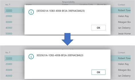 dynamics 365 business central how to display user name from