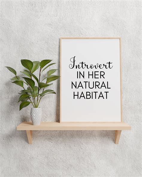Introvert Wall Art Introvert T For Introvert Home Decor Bedroom