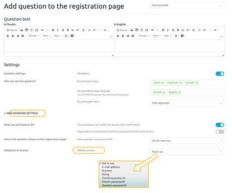 Short And Long Textfield Lyyti