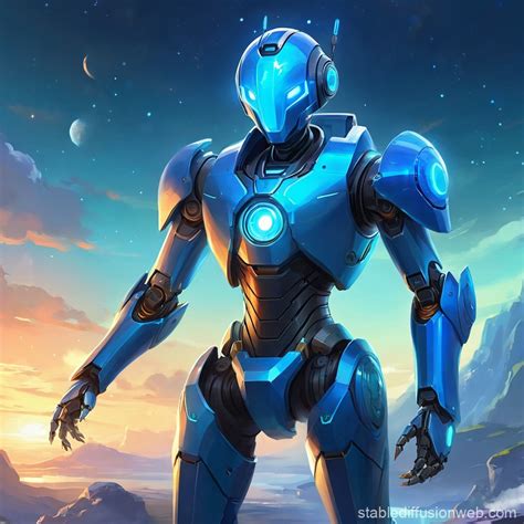 Robot In Iot Lab Stable Diffusion Online