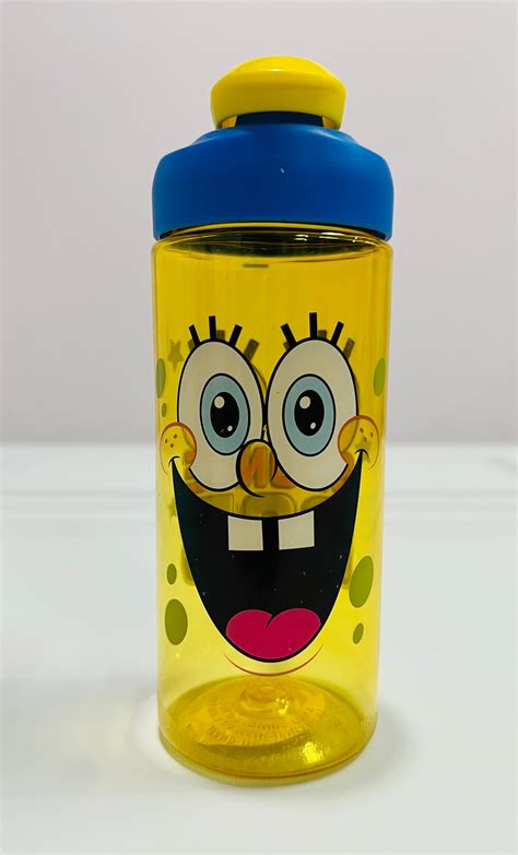 Termo Platico Bob Esponja Zak 16onz Kima Shop Hn
