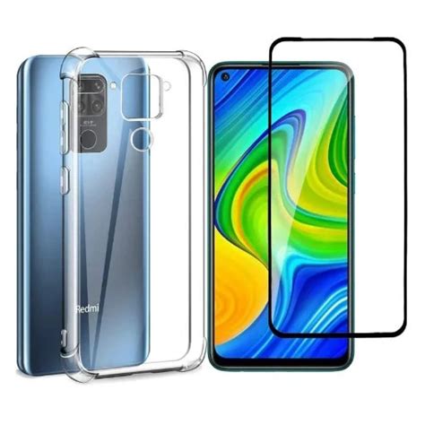 Promo O Kit Capa Silicone Xiaomi Redmi Note Pel Cula De Vidro Transparente De Alta