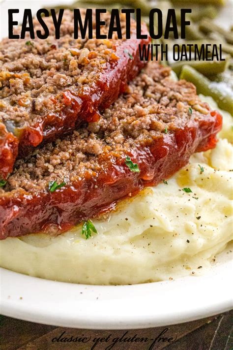 Easy Meatloaf Recipe With Rolled Oats Bryont Blog