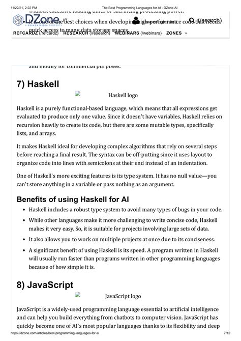Ppt The Best Programming Languages For Ai Dzone Ai Powerpoint
