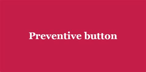 preventive button react kung fu