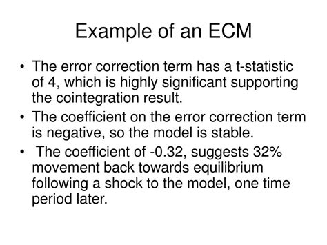 Ppt Cointegration And Error Correction Models Powerpoint Presentation Id309381