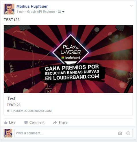 Javascript How Can I Share An Image On Facebook Using Fbui Feed Dialog Stack Overflow