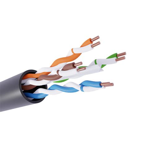 Кабель витая пара Neolan U Utp Outdoor Pe 4x2x23awg Cat 6 Cu 0 57 Black