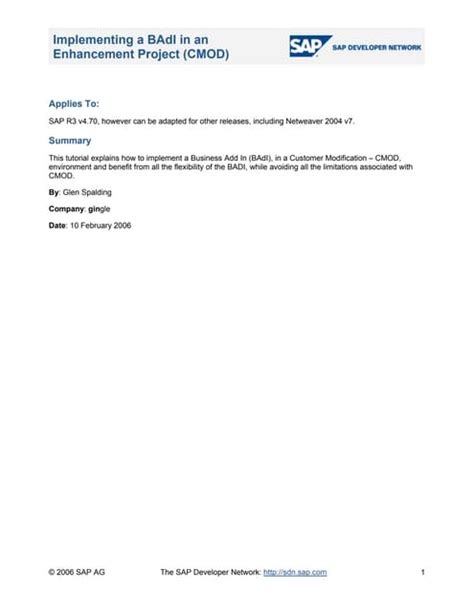 badi implementation pdf