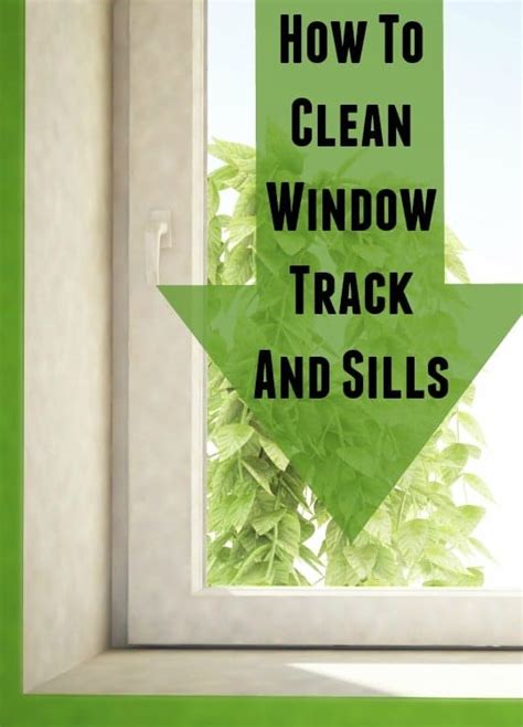 How To Clean Window Sills Home Ec