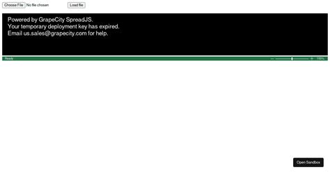 Spreadjs Workbook Import Statusbar Codesandbox