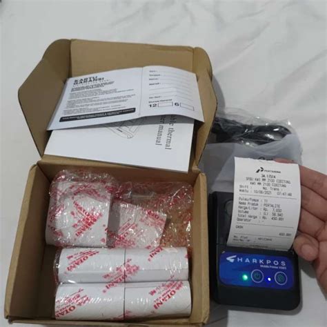 Promo Printer Portable 58mm Bluetooth Aplikasi Format Struk 4