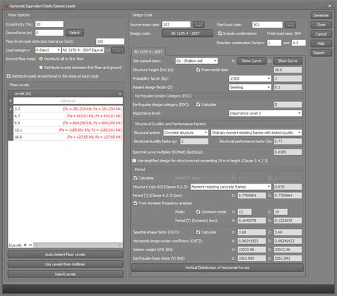 Equivalent Static Seismic Loads