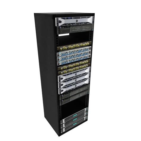 Server Rack Free 3d Model Obj Free3d