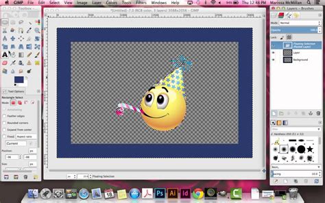 How To Create A Border In GIMP YouTube