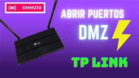 Cómo configurar dmz en router tp link Mundowin