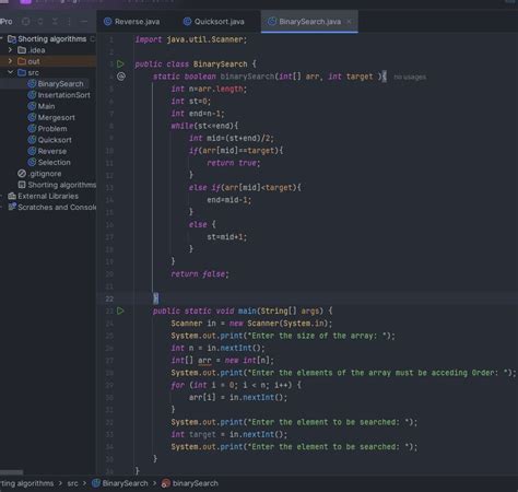 Sandeep Muhal On Linkedin Java 100dayschallenge Placementprep Binarysearch Javaprogramming