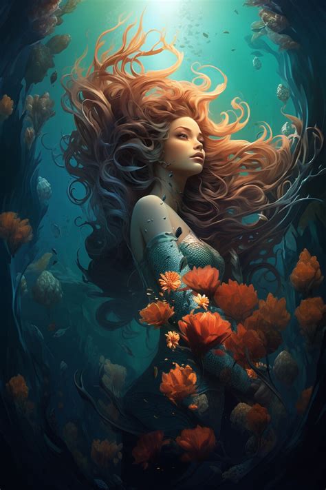 Artstation Whispers Of The Abyss A Mermaids Serenade 10 Artworks